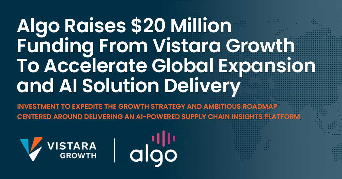 Algo Raises $20 Million Funding From Vistara Growth To Accelerate ...